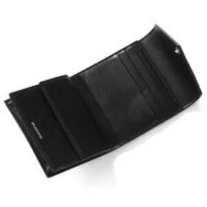 Balenciaga | Bags | Balenciaga Tri Fold Wallet Paper Star Black White ...